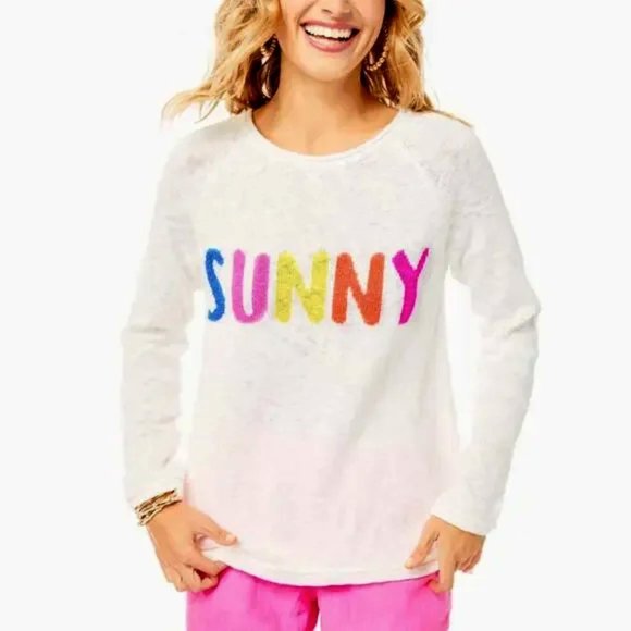 Lilly Pulitzer | Sweaters | Lilly Pulitzer Danette Sweater Resort White ...